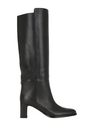 JIMMY CHOO Jimmy Choo Caly KB Smooth Leather Block Heel Boots