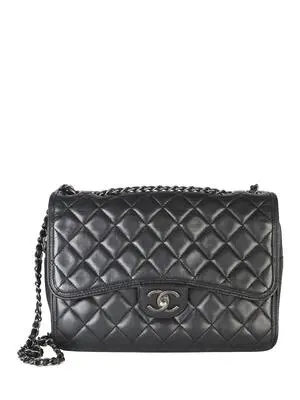 CHANEL Chanel Quilted Lambskin Large Citizen Zip Flap Bag