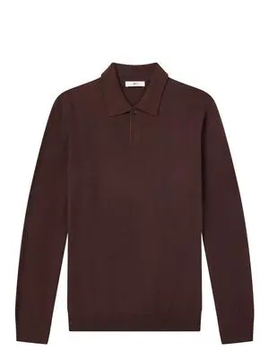 Mr P. Mr P. - Cashmere Polo Sweater - Men - Brown - XS Brown