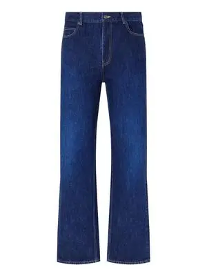 THE ROW Vanya Straight-leg Jeans - Blue