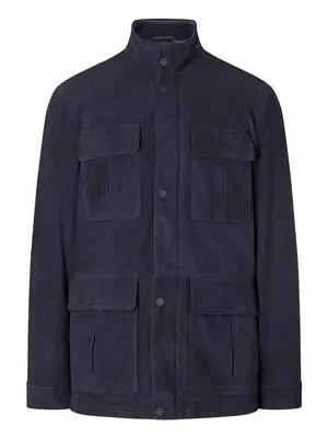 VALSTAR Brera Suede Jacket - Blue