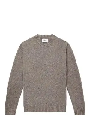 Nn07 NN07 Lee 6598 Merino Wool-Blend Sweater Brown