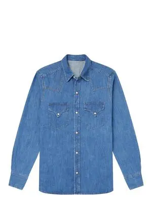 FORTELA Ntex Denim Shirt - Blue