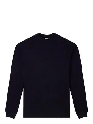 Auralee Cotton-jersey T-shirt - Black