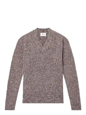 Nn07 Merino Wool-blend V-neck Sweater - Brown