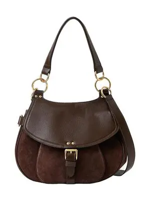 AIMEE Aimee Kestenberg Convertible Crossbody Bag Fudge Suede