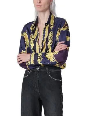 VERSACE Versace Barocco Silk Twill Shirt