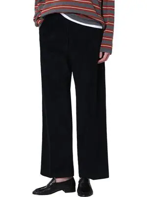 CORDERA Navy Corduroy Trousers - Blue