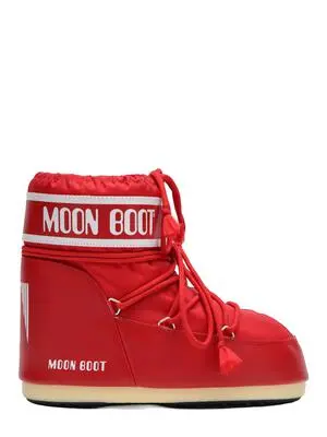 Moon Boot Icon Low Nylon Boots - Red
