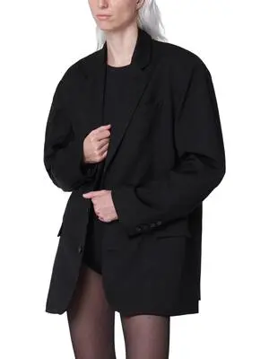 THE FRANKIE SHOP Gelso Single-breasted Jacket - Black