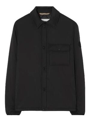 Burberry Nylon Dalewood Overshirt - Black