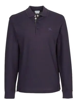 Burberry Long-sleeve Polo Shirt - No