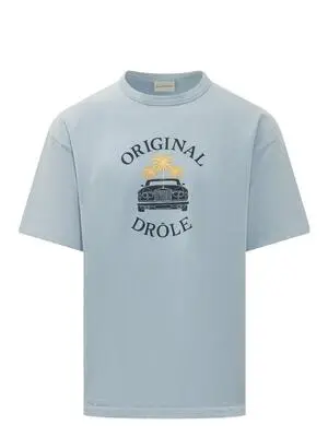 Drole De Monsieur Short-sleeved T-shirt - Gray