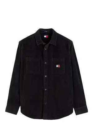 TOMMY HILFIGER Relaxed Fit Patch Pocket Corduroy Shirt