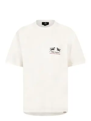 REPRESENT Relaxedfit Crewneck Shortsleeve Tshirt - White