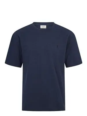 Saint Laurent Crewneck Shortsleeve Tshirt - No