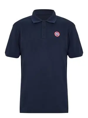 Canada Goose Shortsleeve Polo Shirt - Black