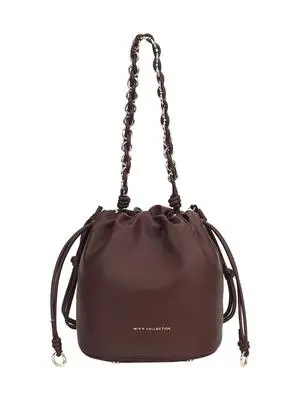MKF COLLECTION - J'OMOR Paityn Bucket Bag - Brown