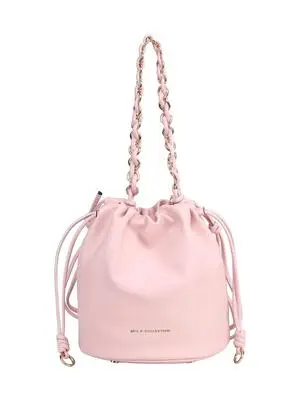 MKF COLLECTION - J'OMOR Paityn Bucket Bag With Chain Strap - Pink