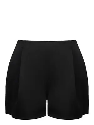 POST MERIDIEM Post Meridiem Satin Mini Shorts