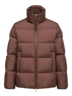 Moncler Vivantesse Short Down Jacket - Brown