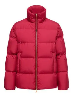 Moncler Vivantesse Short Down Jacket - Red
