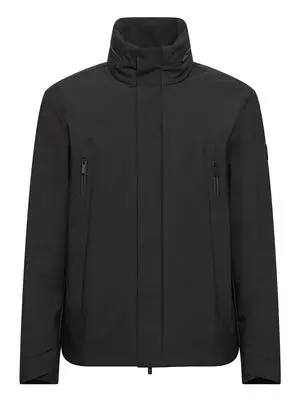 Moncler Caelros Hooded Mid-length Down Jacket - Black