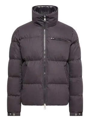 Moncler Isenviel Cotton Poplin Short Down Jacket - Blue