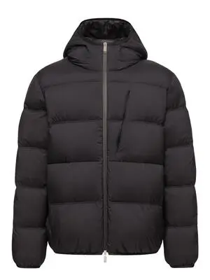 Moncler Poitevin Hooded Short Down Jacket - Black