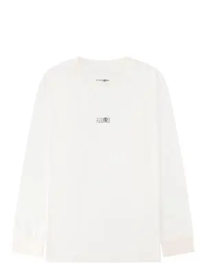 MAISON MARGIELA T-shirt In Jersey Di Cotone - White