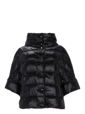 Herno Piumino Lungo Ultralight Down Jacket - Black