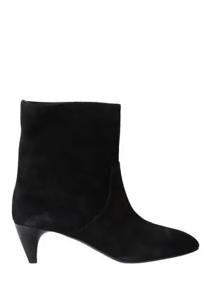 Isabel Marant Étoile Suede Jiry Ankle Boots 55 - Black