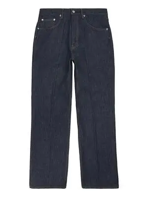 Auralee Hard Twist Straight Jeans - Blue