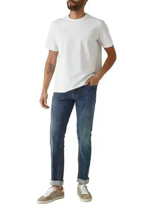 Herno Cotton/elastane Trousers - White