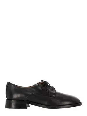 GIANNI CUCCUINI GIANNI CUCCUINI Black Leather Derby Shoes