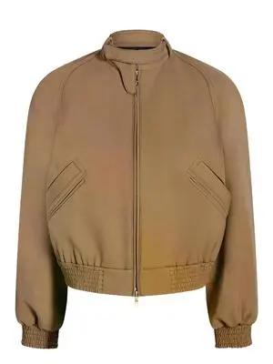 ADAM LIPPES Adam Lippes Maclaren Zip-Up Jacket