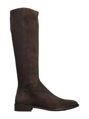 JULIE DEE Suede Knee-high Boots - Brown