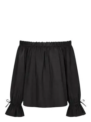 CLUB21 COLLECTION Club21 Collection Off-Shoulder Blouse With Bow Detail