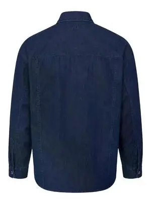 Comme Des Garçons Button-up Denim Shirt - Blue