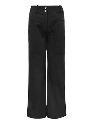 CLUB21 COLLECTION Adele Wide-leg Trousers - Black