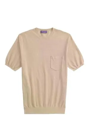 Ralph Lauren Purple Label Chest-pocket T-shirt - Neutrals