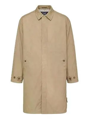 Comme Des Garçons Belted Button-cuff Coat - Neutrals