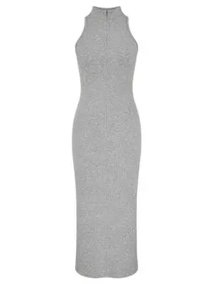 CLUB21 COLLECTION Luna Cut-out Midi Dress - Grey