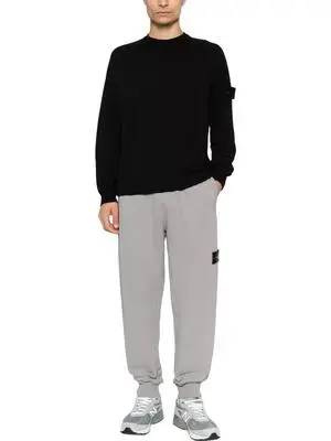 Stone Island Logo-patch Track Pants - Grey