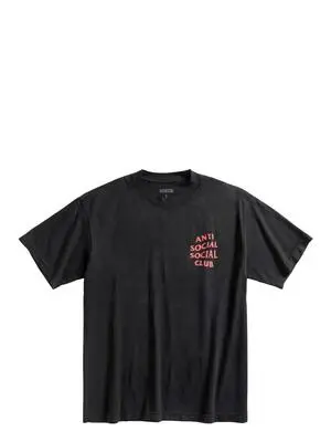 ANTI SOCIAL SOCIAL CLUB Weathered Mind Games T-shirt - Black