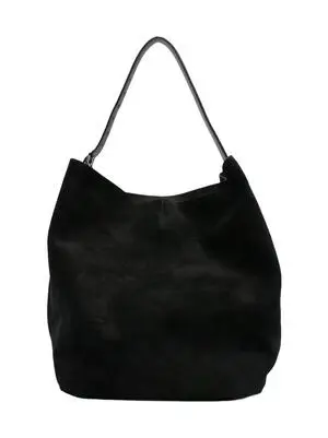 TOTÊME Belted Suede Tote Bag