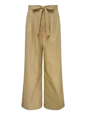CLUB21 COLLECTION Aria Wide-leg Trousers - Neutrals