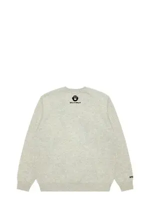 AAPE BY *A BATHING APE Crewneck Sweatshirt - Grey
