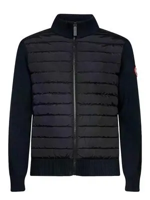 Canada Goose Hybridge Quilted Knit Jacket - Blue