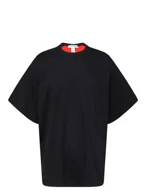 Comme Des Garçons Layered-panel T-shirt - Black